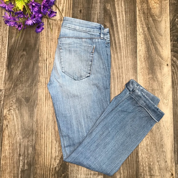 LOFT | Jeans | Loft Cuffed Ankle Crop | Poshmark